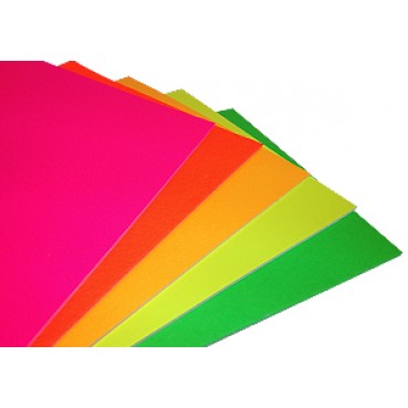 A4 Fluorescent Coloured Card - 240GSM | Paper | ODL | by ODL Packaging